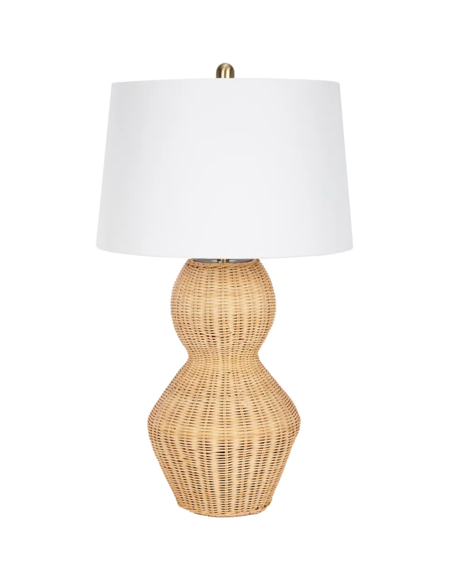 Rattan Table Lamp - Cuvée Home